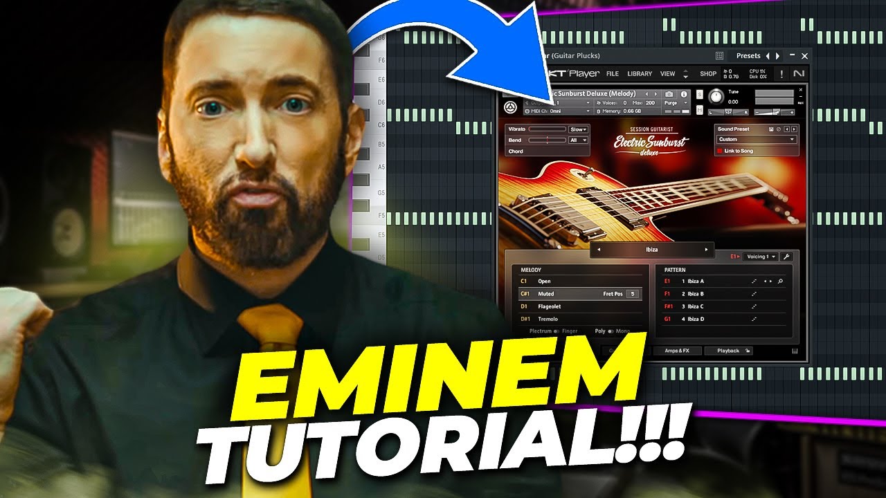 Making A Modern Eminem Type Beat From Scratch In FL Studio - YouTube