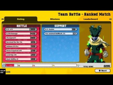 FULL BULLET DEKU IS SUPERIOR! My Hero Ultra Rumble - YouTube