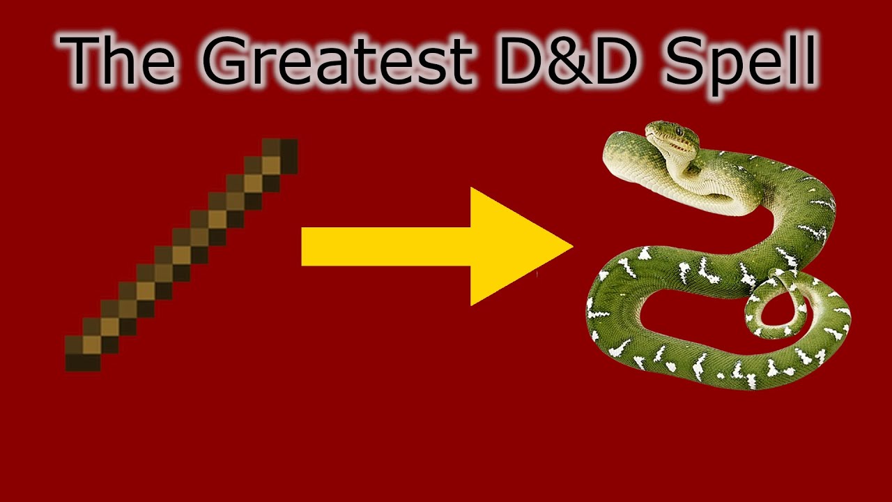I love Sticks to Snakes| Dungeons and Dragons: Chronicles of Mystara ...