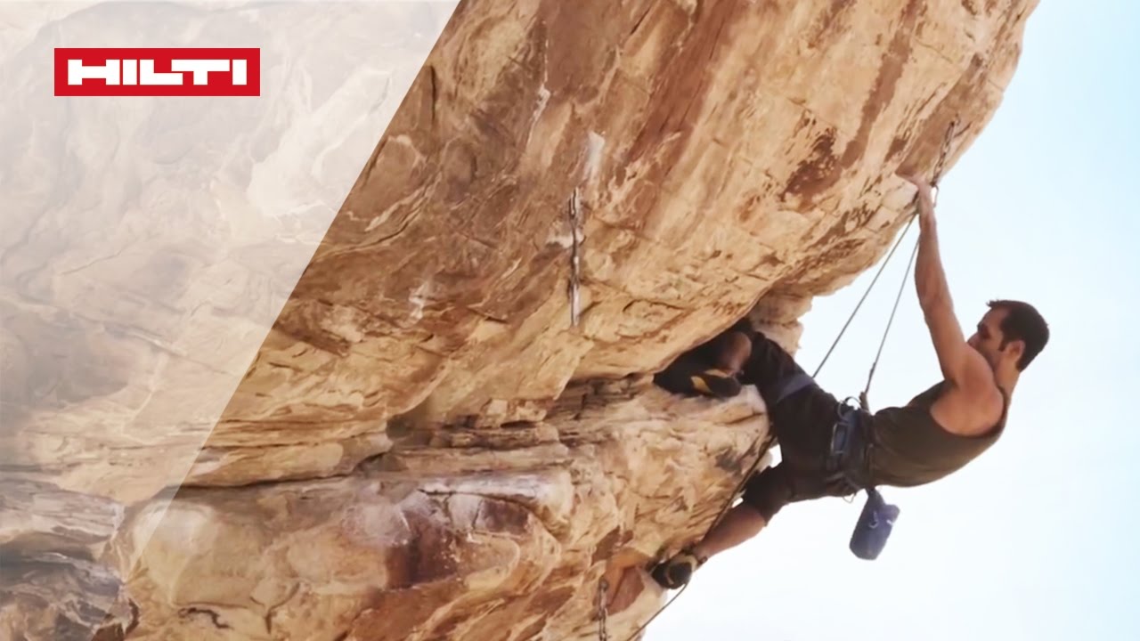 A passion to climb - after the bolts are all set it's time to rock ...