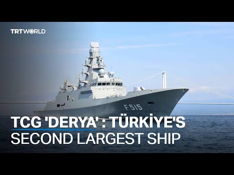 Turkish Navy unveils TCG Derya warship
