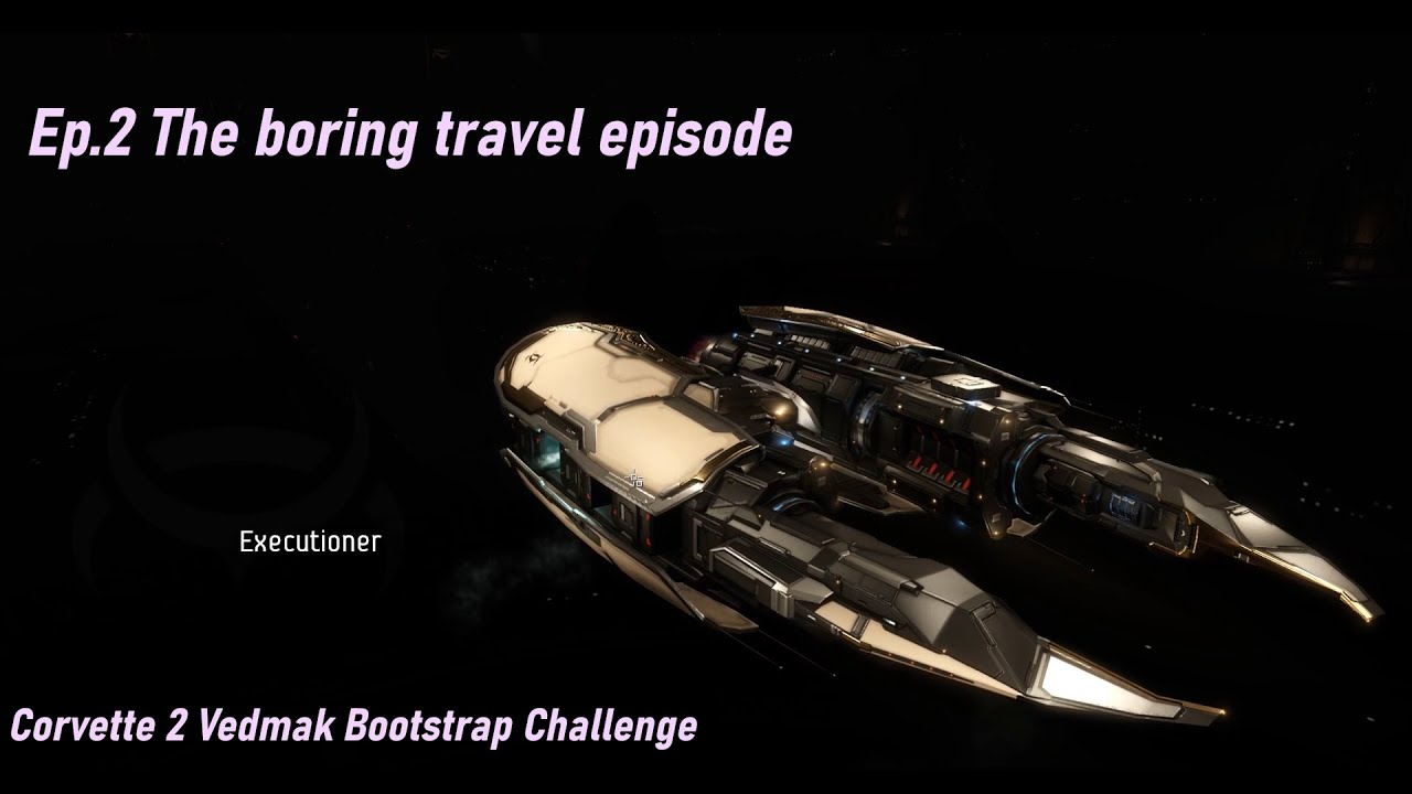 The boring travel episode – EVE Online Corvette to Vedmak Bootstrap Challenge – Ep.2 - YouTube