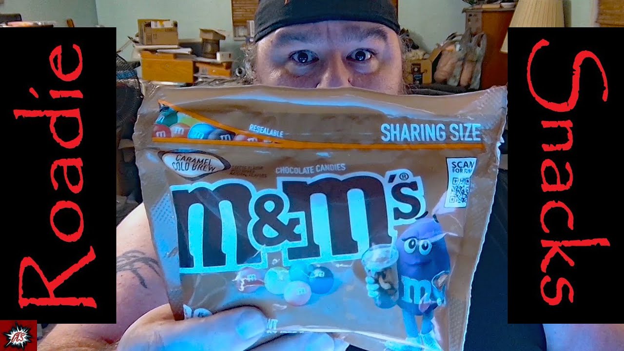 Roadie Snacks: Limited Edition Caramel Cold Brew M&M's - YouTube