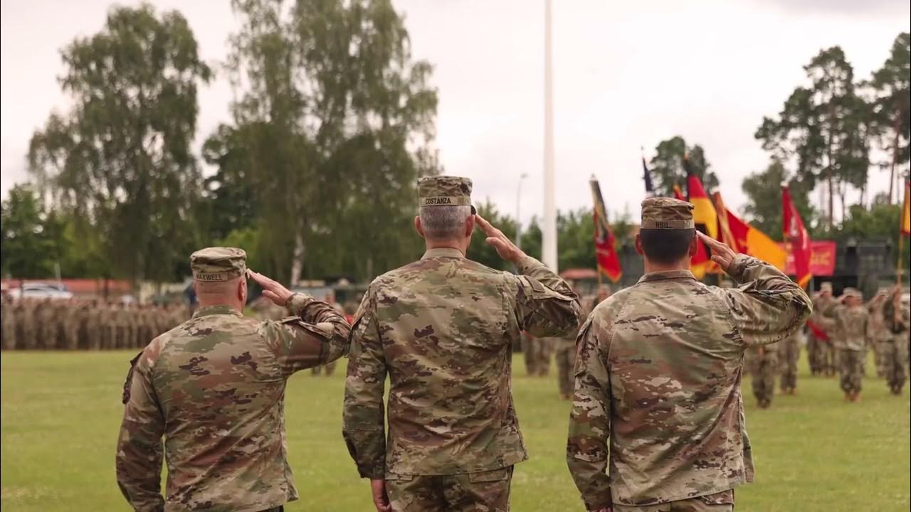 41st Field Artillery Brigade Change of Command Ceremony at Grafenwoehr - YouTube