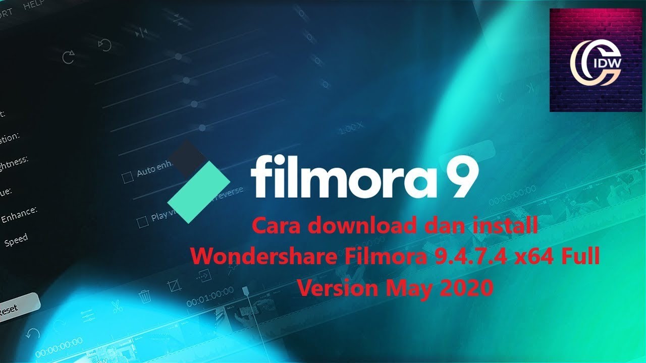 Cara download dan install Wondershare Filmora 9.4.7.4 x64 Full Version ...