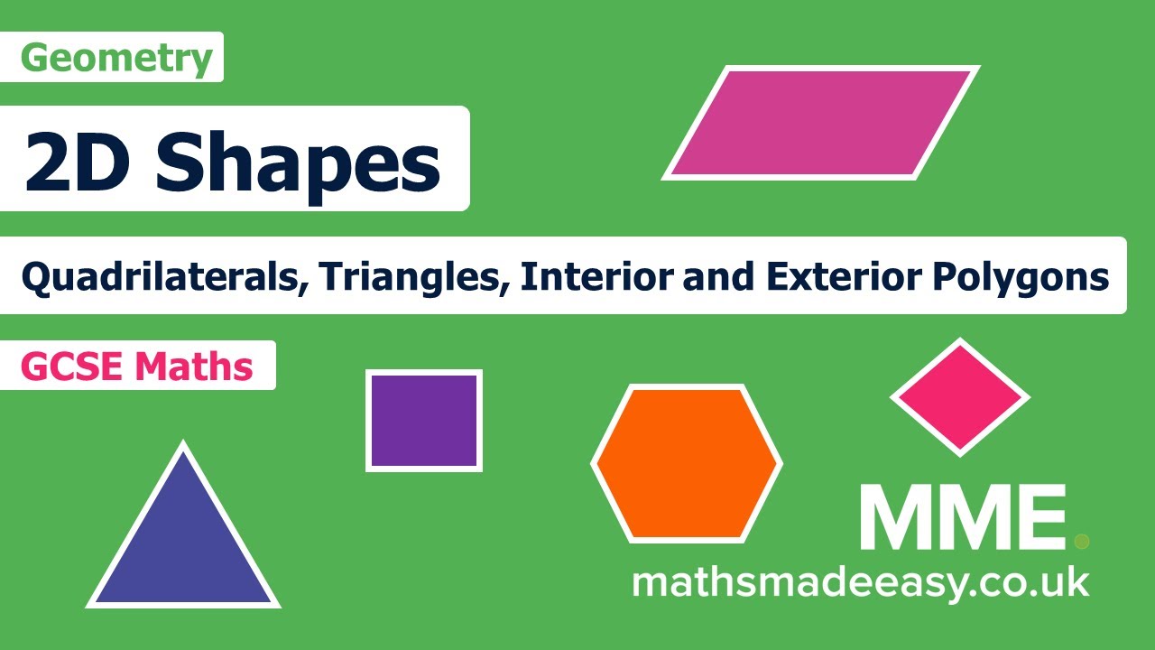 Geometry 2D Shapes YouTube Geometry 2D Shapes YouTube