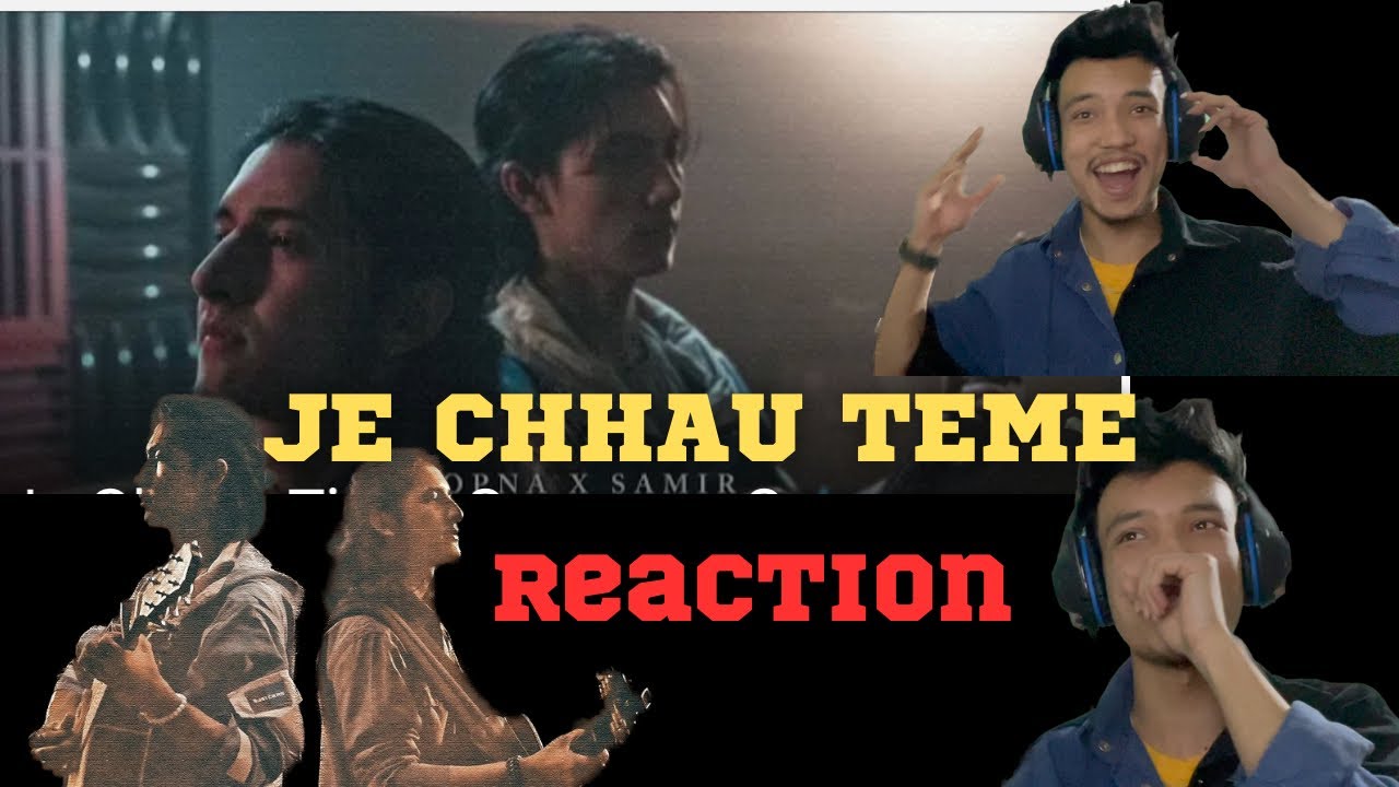 JE CHHAU TEME💜 |REACTION VIDEO |#firstreactionvideo #TravelwithNeetesh ...