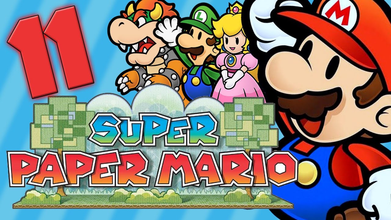 Super Paper Mario: Spooky Scary Spiders - EPISODE 11 - Friends Without ...