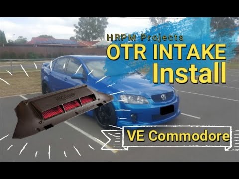 Holden Commodore VE VF OTR Intake install - YouTube