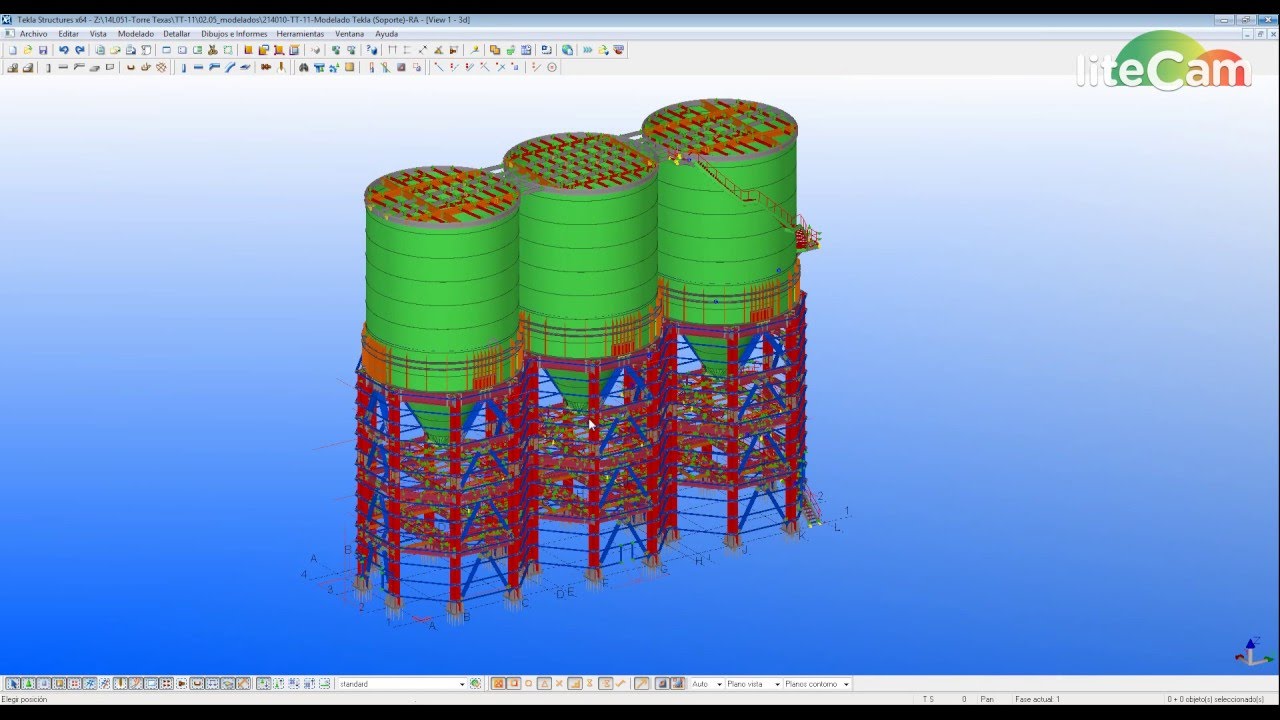 LARGE SILOS MODELLING - YouTube
