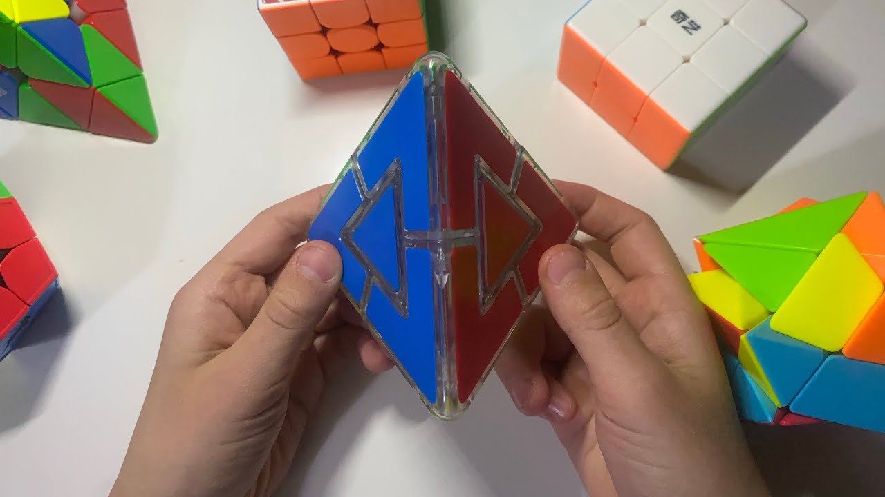 Rubiks triangle puzzle for DUMMIES… - YouTube