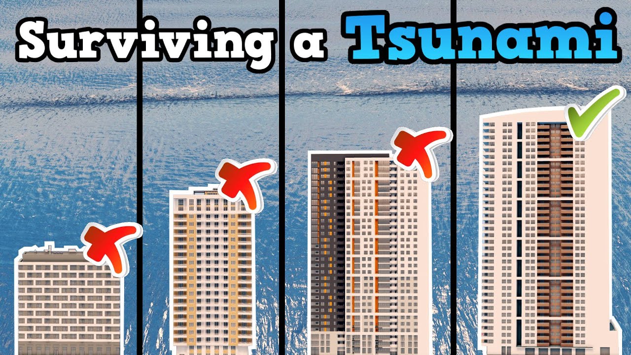 How tall should buildings be to survive a tsunami? - YouTube