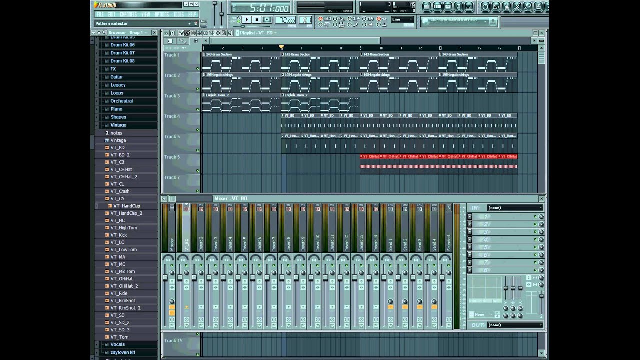 How to add Patterns Into Mixer in FL Studio @LILDREZY22 #FLP - YouTube
