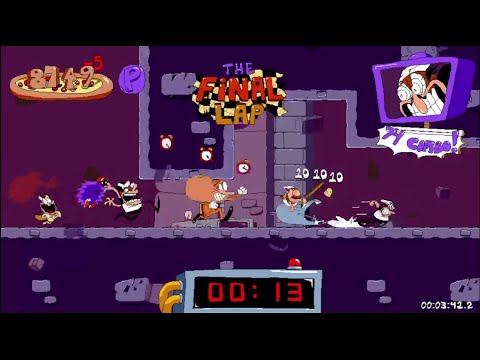 Pizza Tower Egg's Lap Mod - The Final Lap P Rank - YouTube