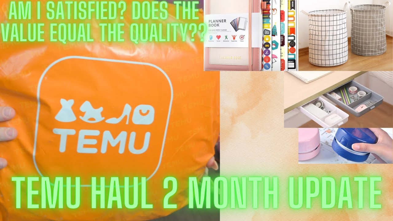 First Temu Haul Item Two Month Update - Am I Satisfied? Is Temu Worth ...