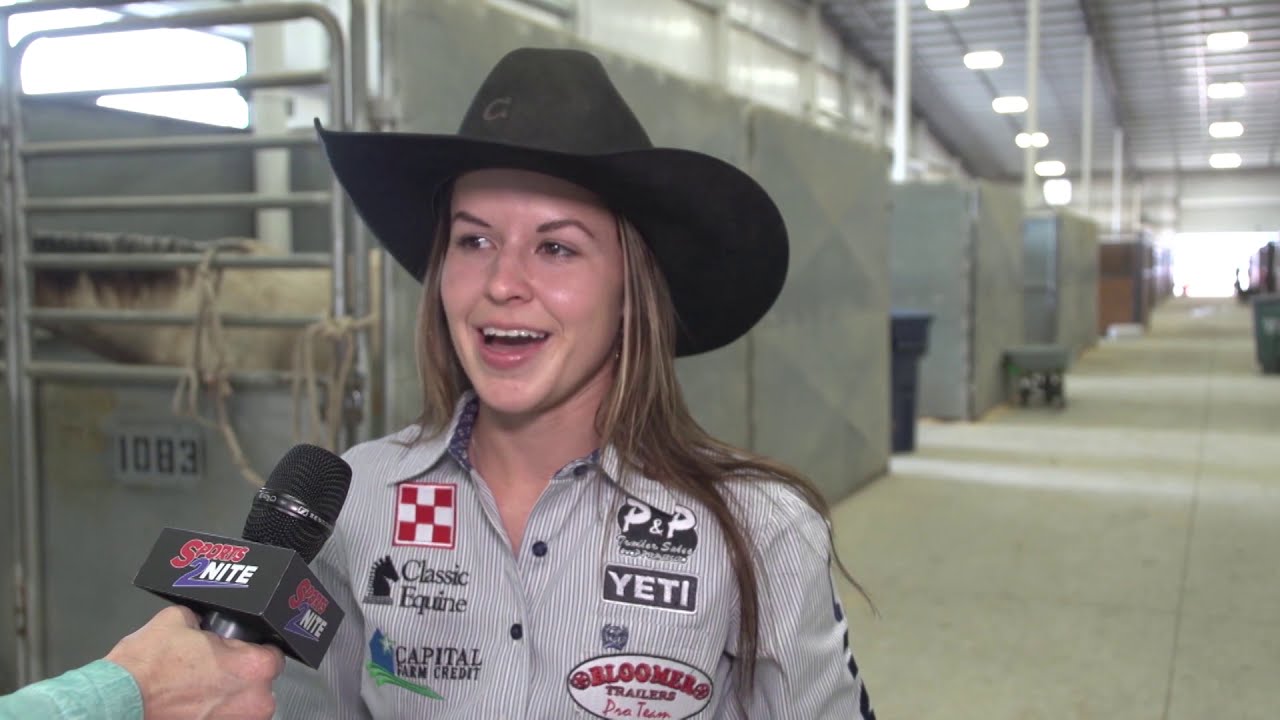 TOP RANKED BARREL RACER HAILEY KINSEL COMES HOME - YouTube