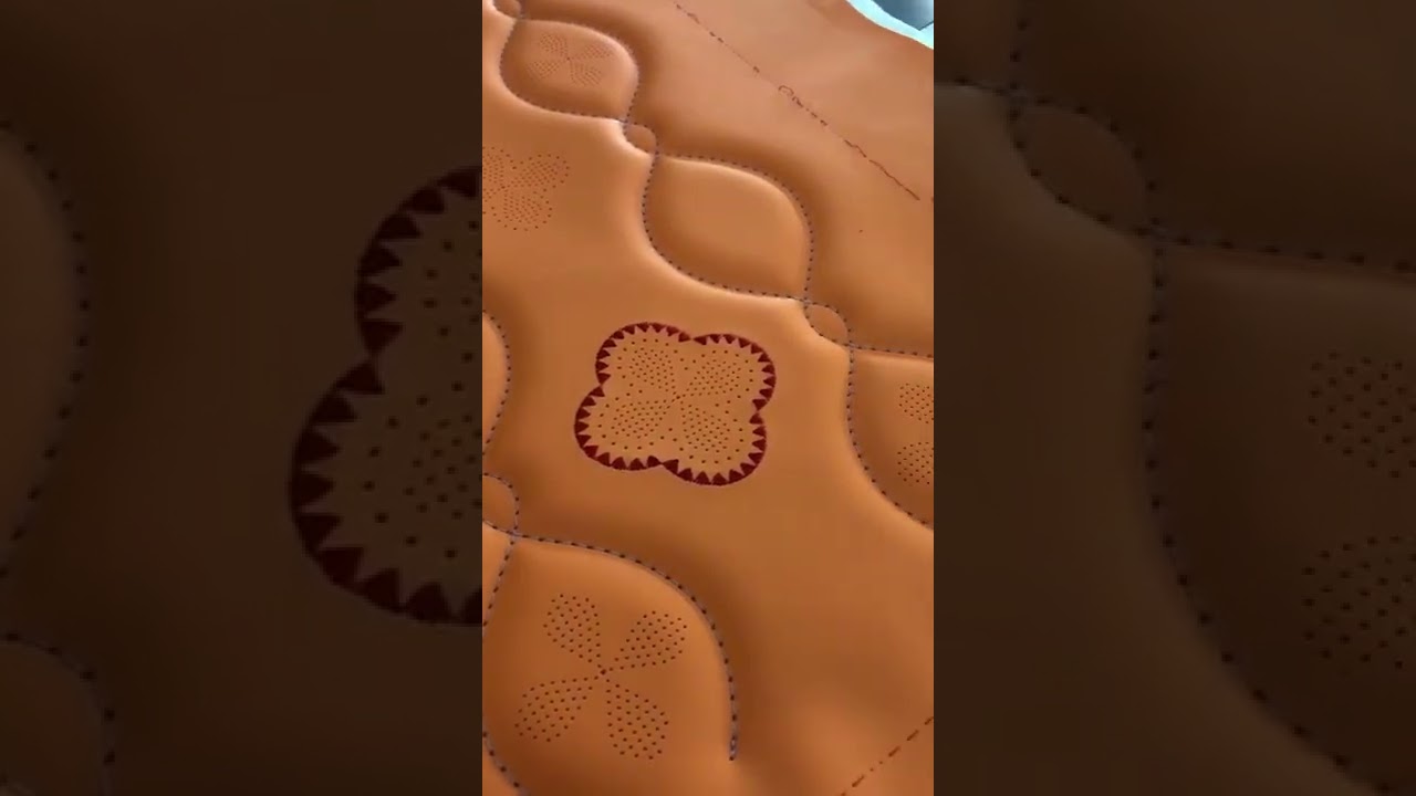 Leather stitching machine/Máquina de coser de cuero/Machine à coudre le ...