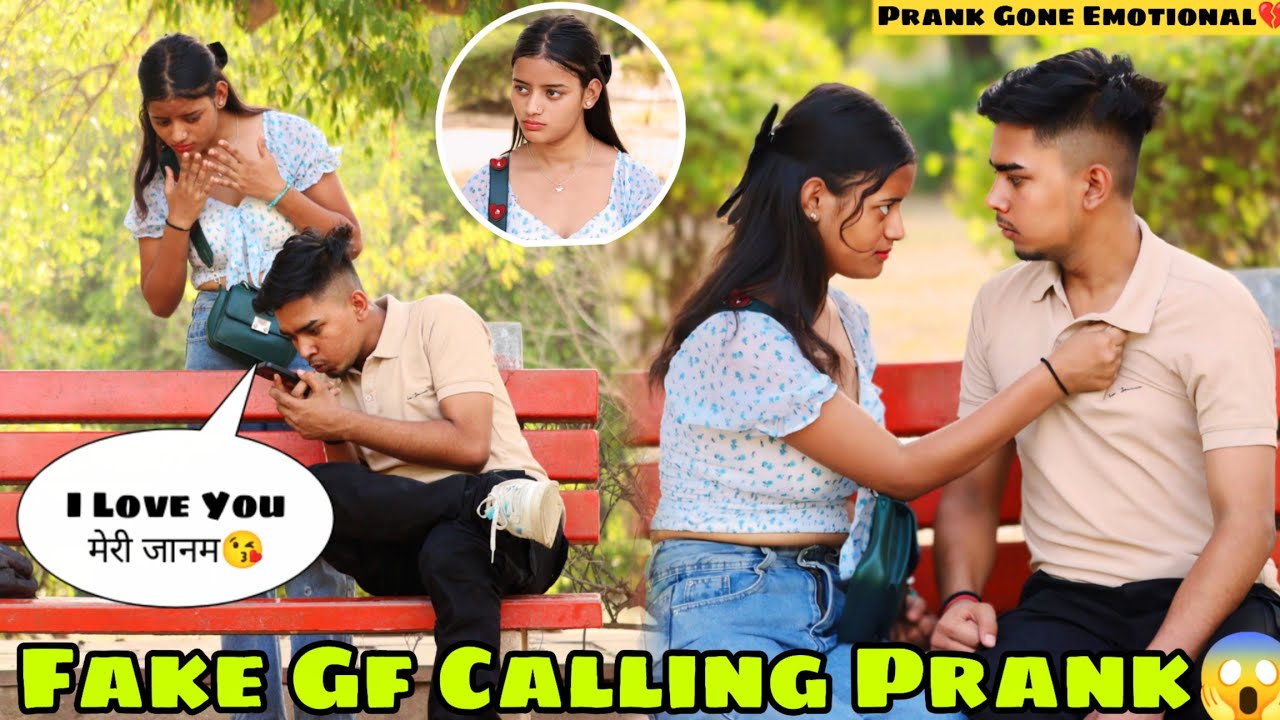 Fake Gf Calling Prank On Maahi 😱। Prank Gone Emotional 💔। Sagar Saini ...