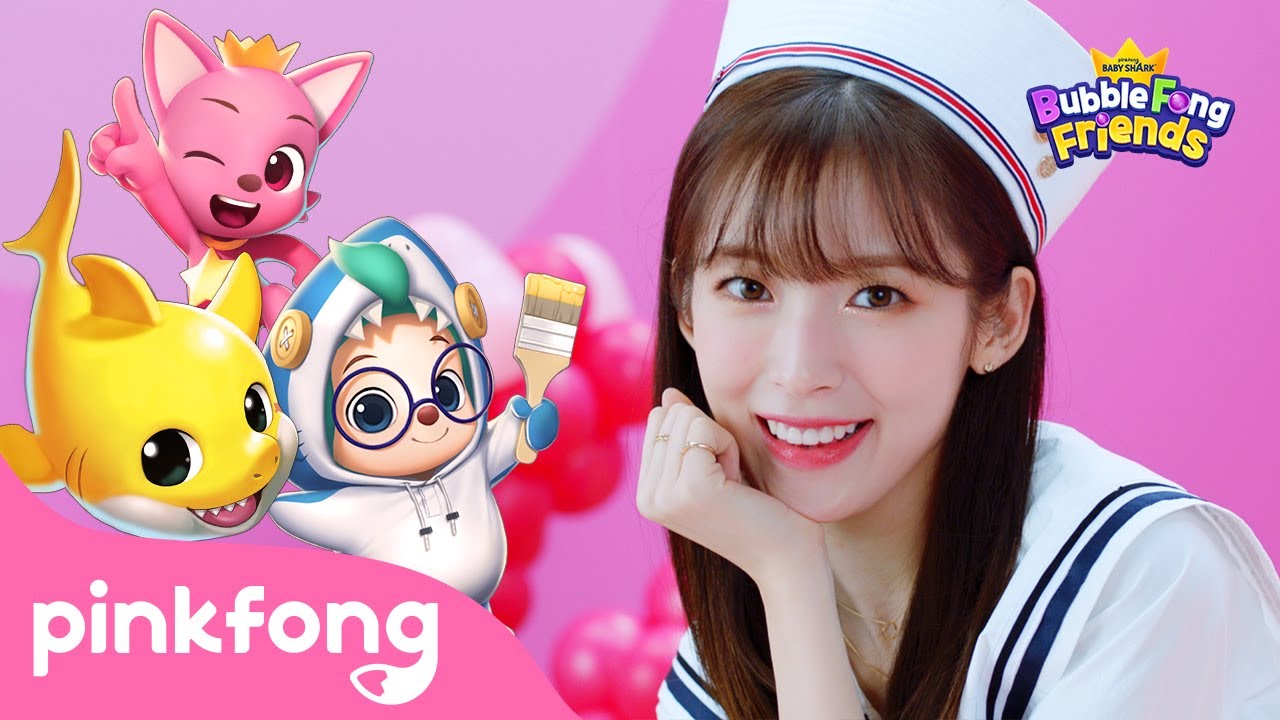 Baby Shark BubbleFong Friends | Pinkfong X OH MY GIRL | Official Music ...