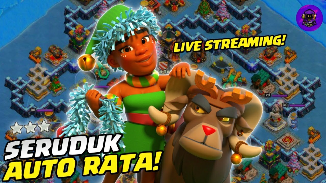 [LIVE] GOAT WAR!! | COC INDONESIA - YouTube