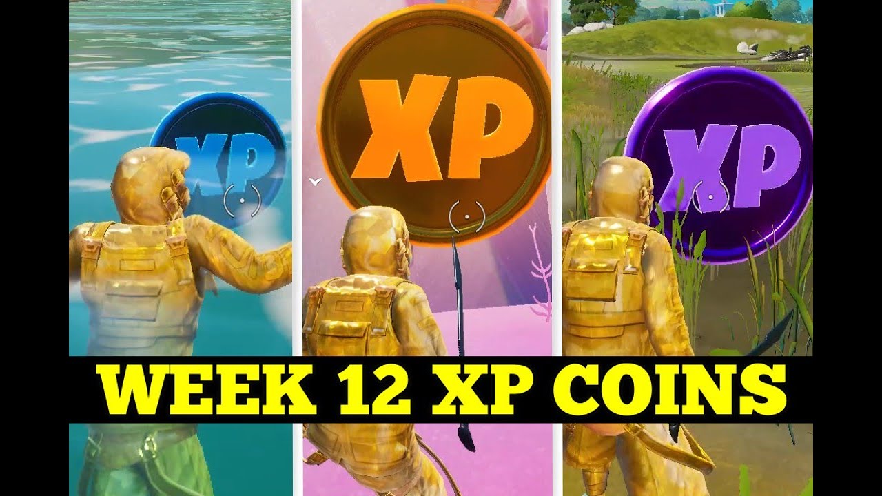 Chapter 2 Season 5 WEEK 12 ALL XP COIN LOCATIONS - YouTube