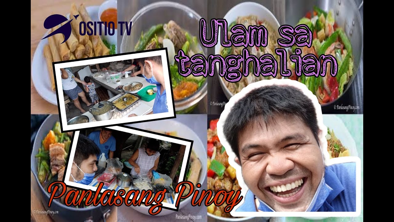 PANLASANG PINOY, Ulam sa Tanghalian at mga Katatawanan. - YouTube