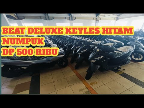 BEAT DELUXE KEYLES TERBARU WARNA HITAM NUMPUK - YouTube