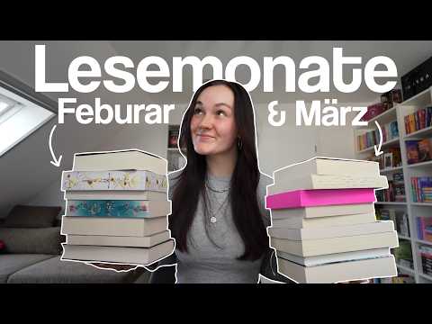 Alle Bücher, die ich im Februar & März beendet habe ⭐️ 5-Sterne Bücher, Flops,... 🫶🏼🕯️