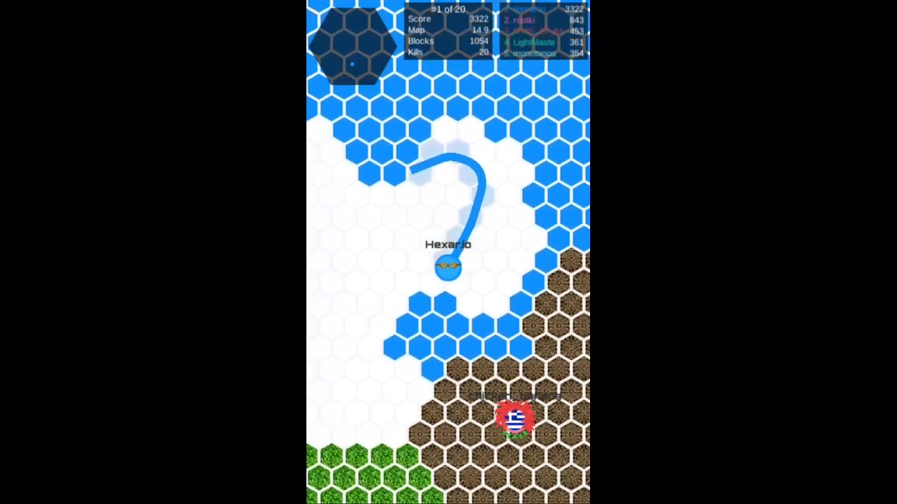 Hexar.io-Tips and Trick To get no.1 fast - YouTube