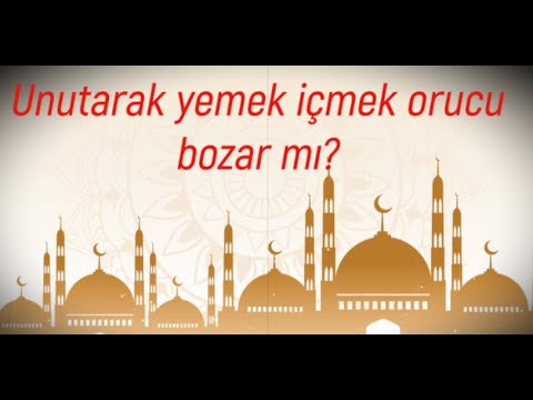 Unutarak yemek içmek orucu bozar mı?  Unutan kişiye oruçlu olduğu hatırlatılmalı mıdır?