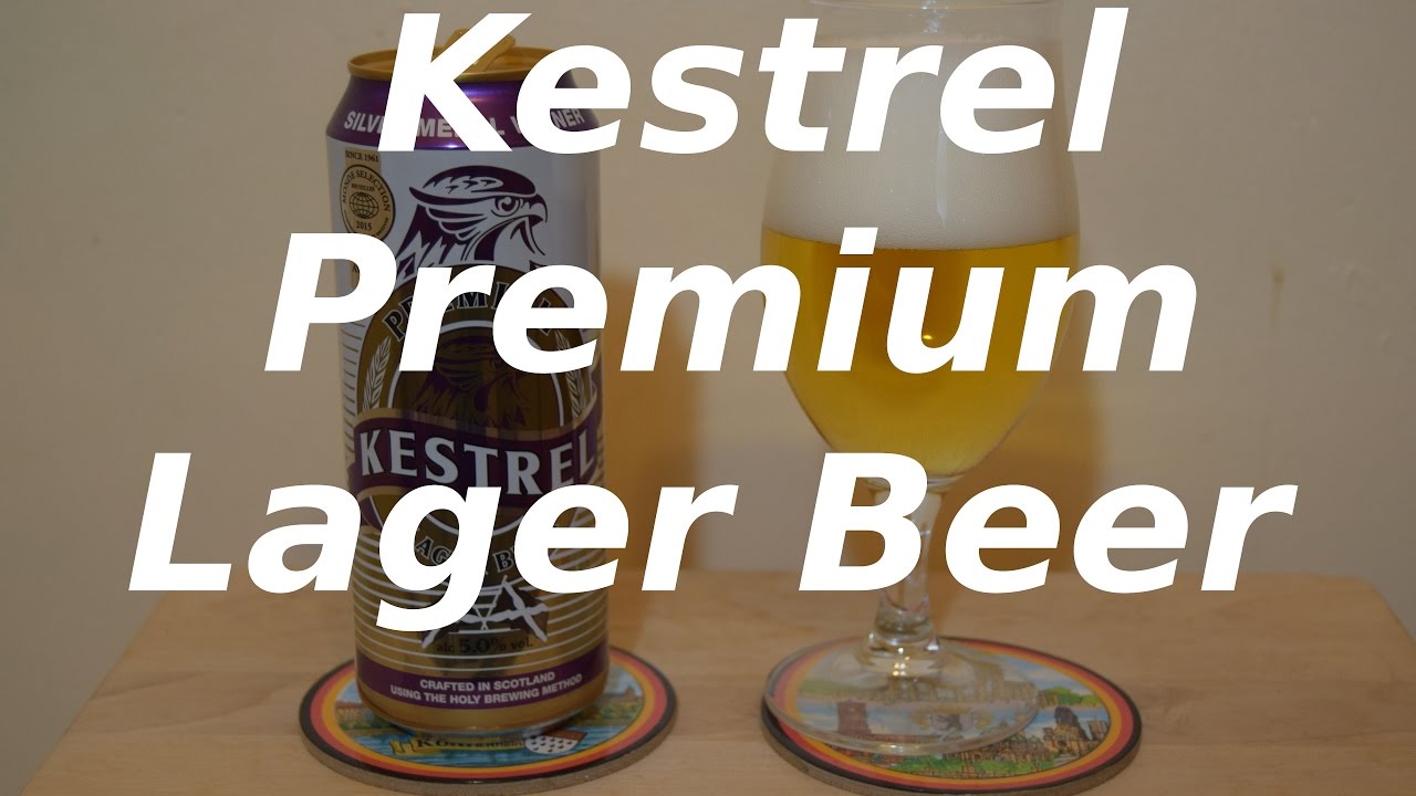 Kestrel Premium Lager Beer - YouTube