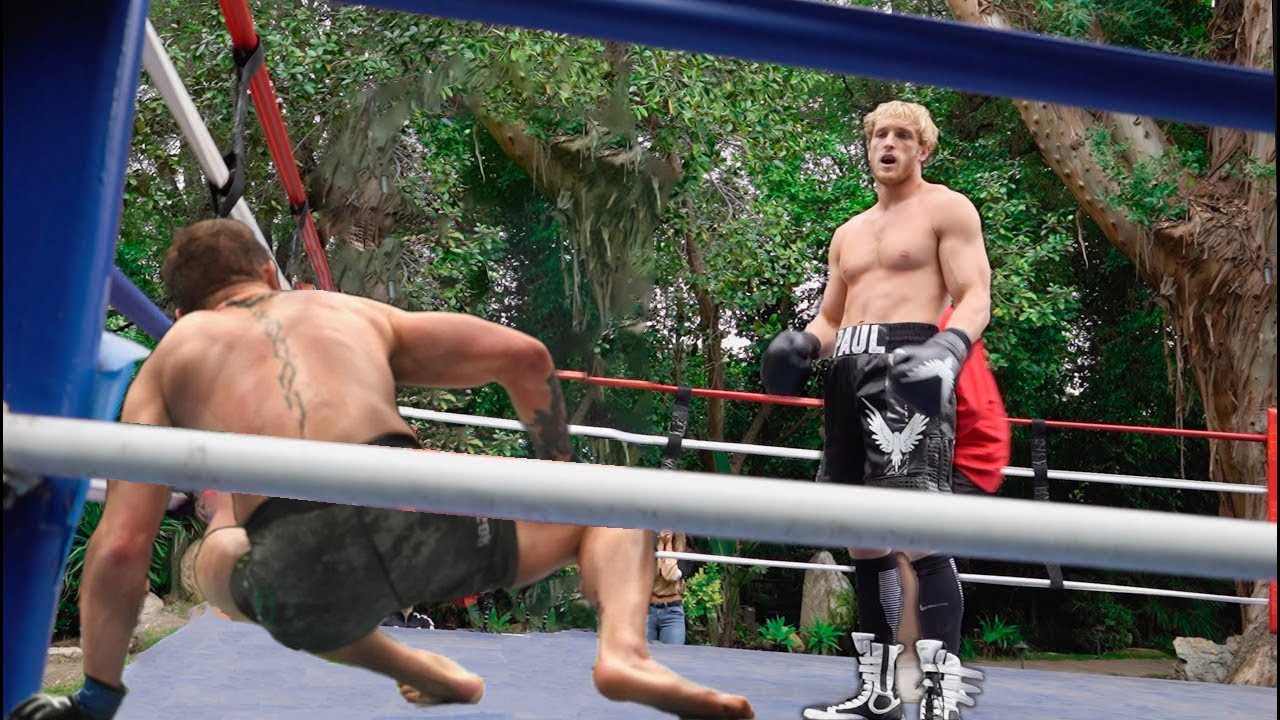Logan Paul vs Conor McGregor - Boxing Fight 🥊 - YouTube