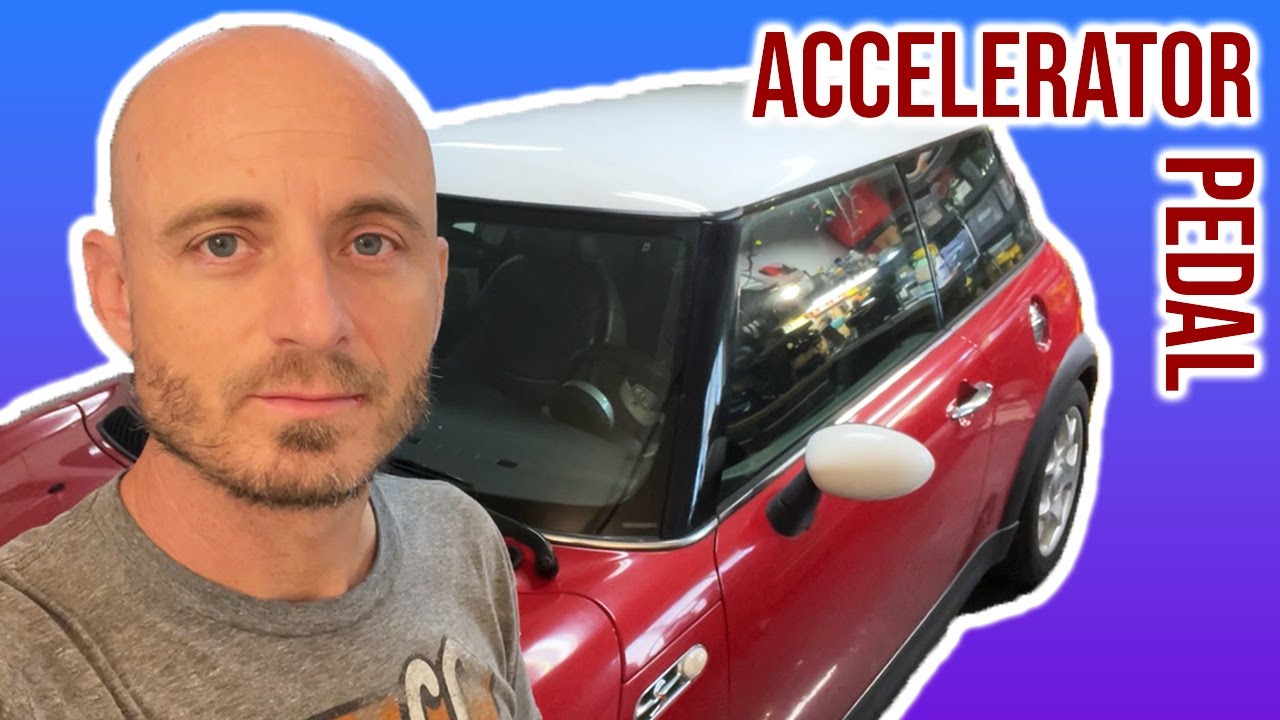 How to Remove and Replace a Mini Cooper Accelerator Pedal R50 R53 - YouTube