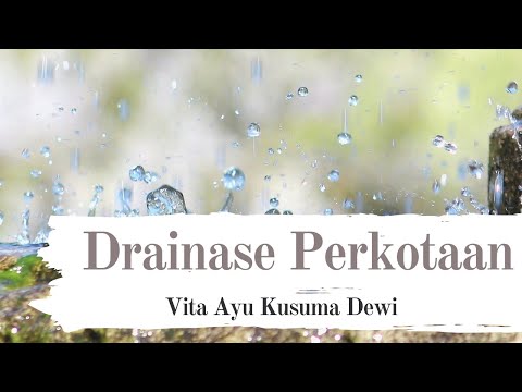 Drainase Perkotaan dan Jenisnya