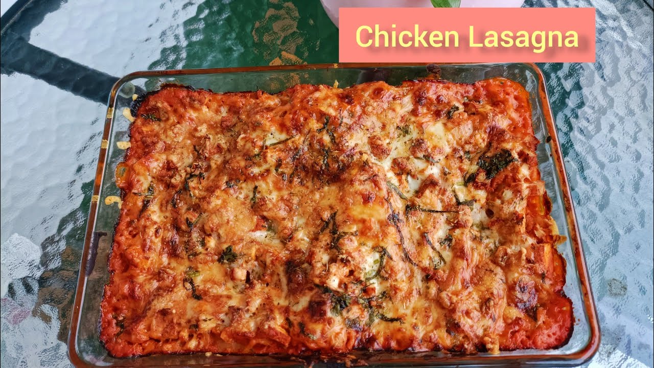Chicken Lasagna in Indian Style | Chicken Lasagna Recipe | How to make ...