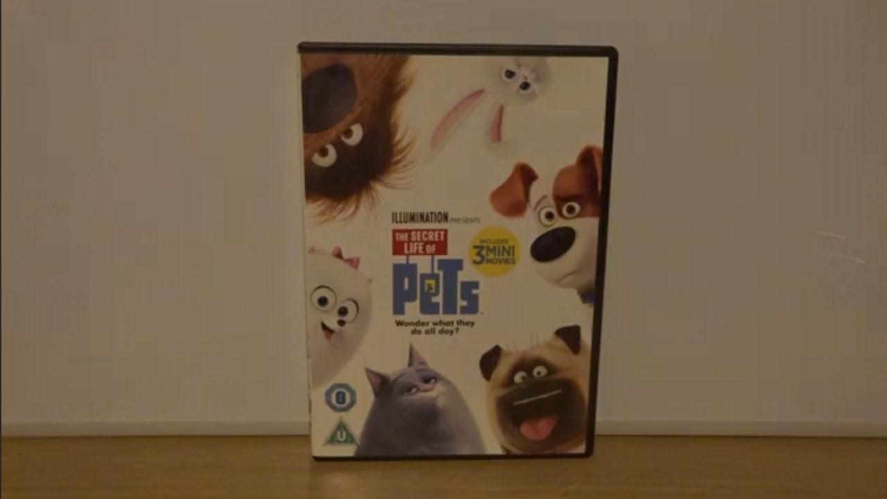 The Secret Life Of Pets (UK) DVD Unboxing - YouTube