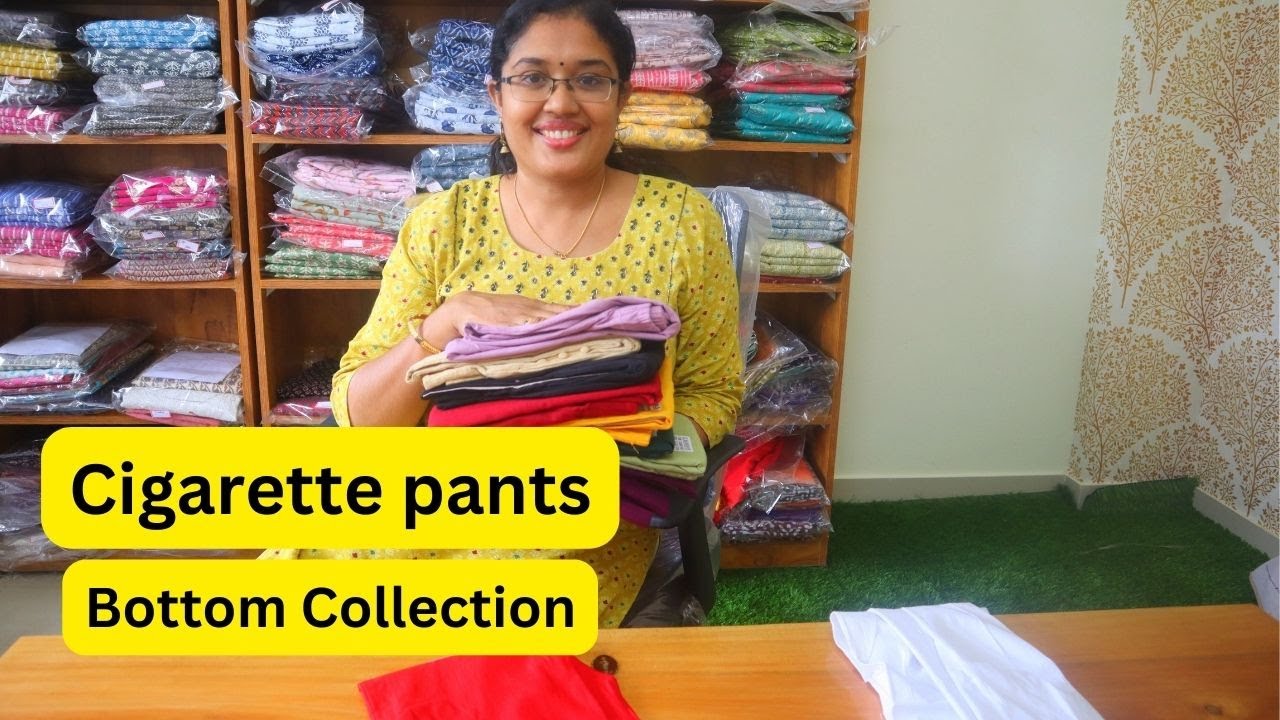Cigerette Pants|| Bottom Collections || AnoQ by Anu - YouTube