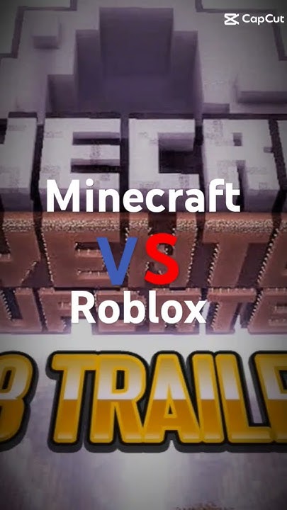 Minecraft Vs Roblox - YouTube