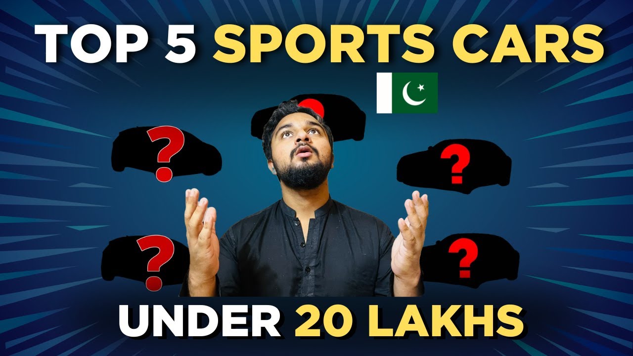 Top 5 SPORTS Cars Under 20 Lakhs in PAKISTAN ( Sport Cars iti sasti) 😱 ...