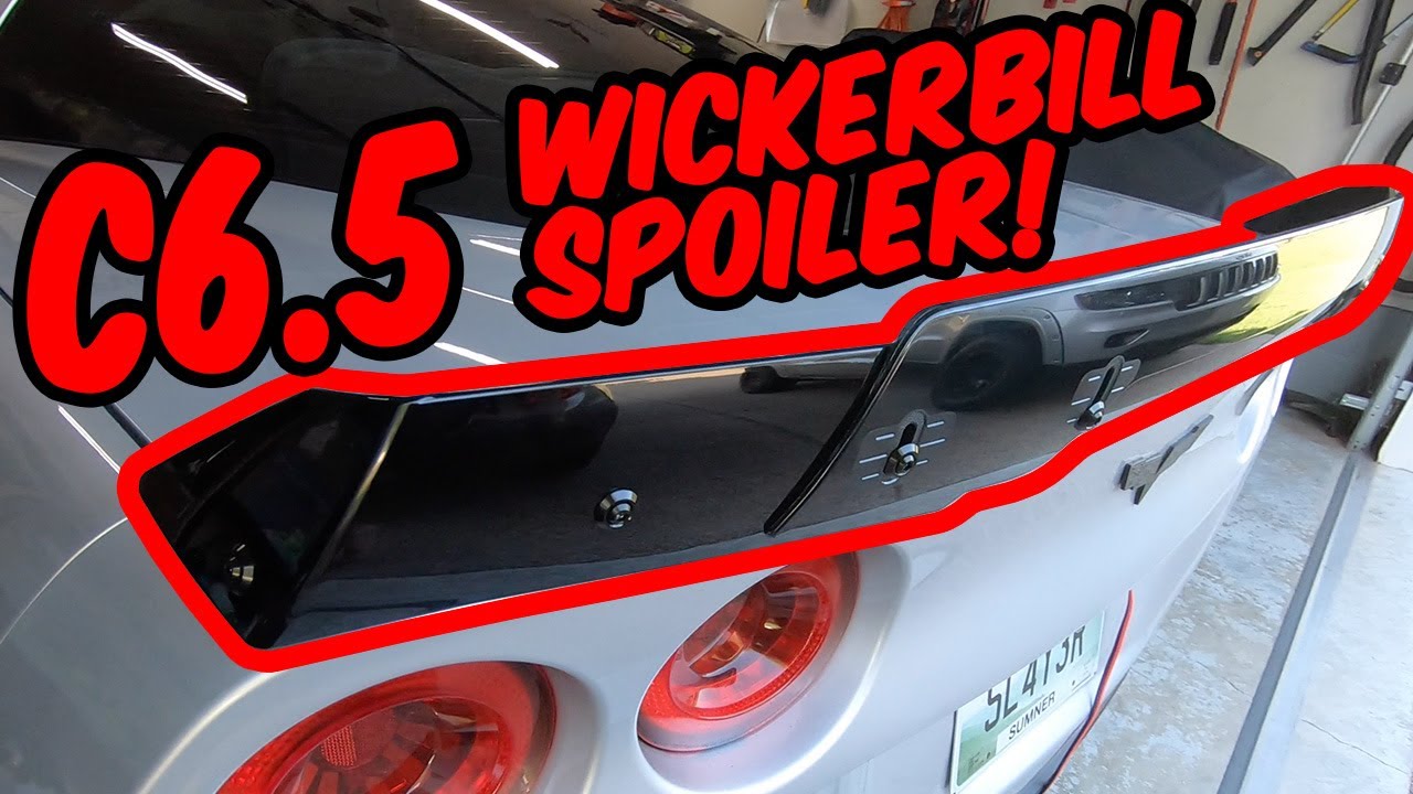 Innovative Auto Creations C6.5 Corvette Wickerbill Spoiler Reviewed and ...