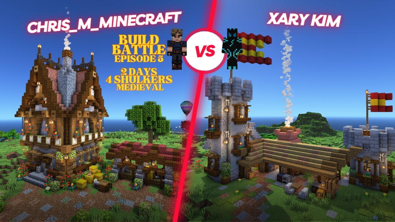 I Built a Medieval House in Minecraft | Build Battle Episode Five - YouTube