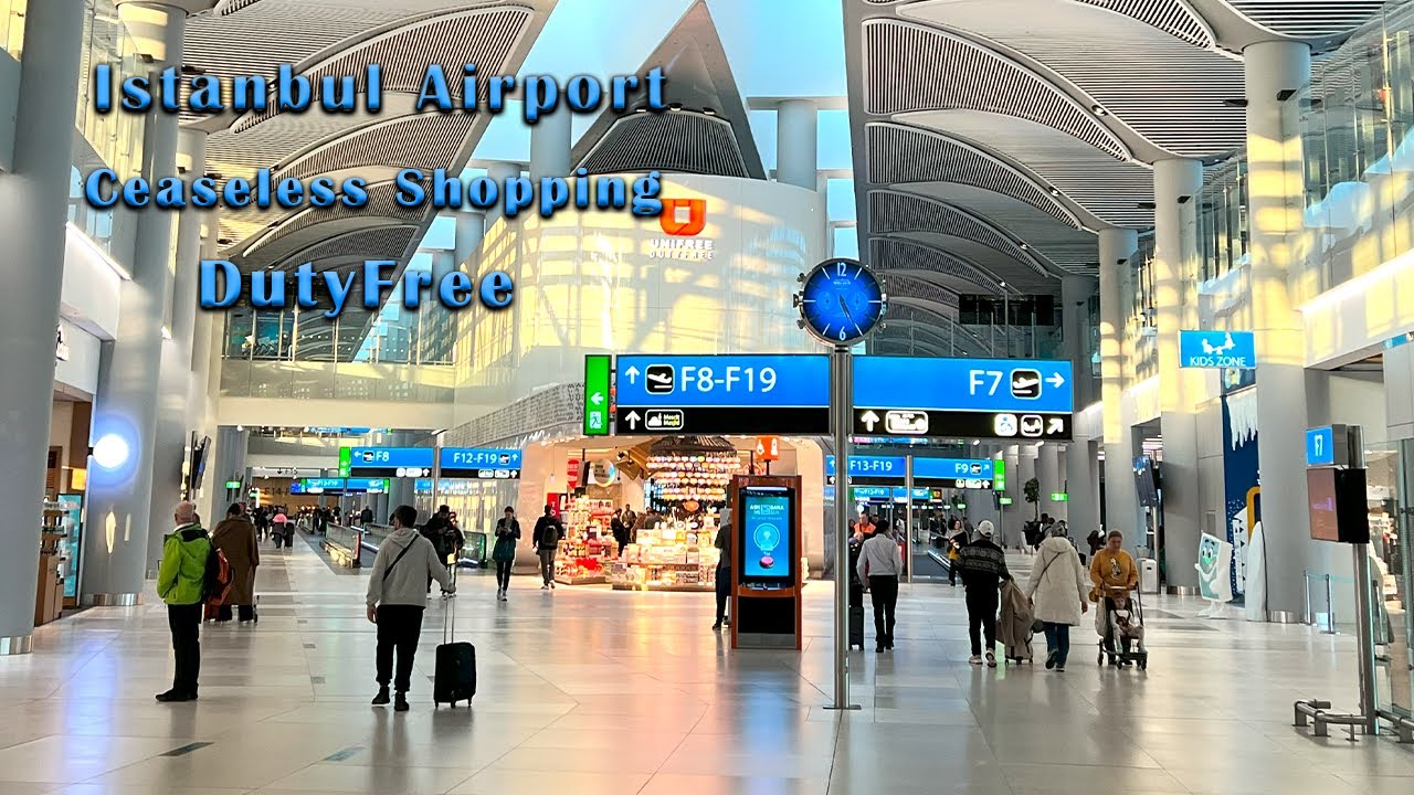 The Latest Duty Free Shopping Complex, Istanbul Airport. - YouTube