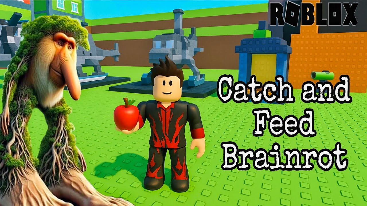 Catch and Feed a Brainrot || Simulator Game || Roblox Gameplay - YouTube