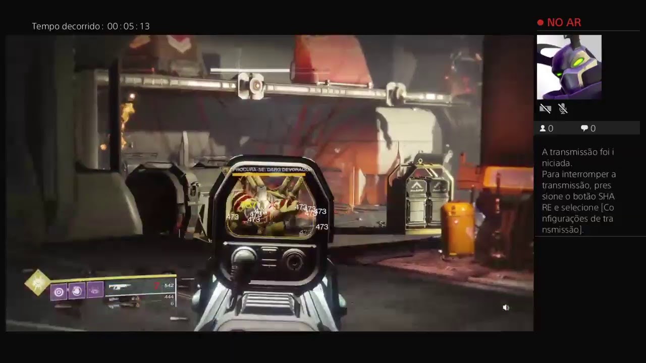 Darg Devorador ,ZME setor perdido Destiny 2 - YouTube