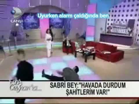 Alarm çalınca ben