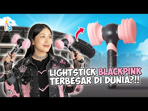 Bikin Lightstick BLACKPINK Raksasa Terbesar Di Dunia