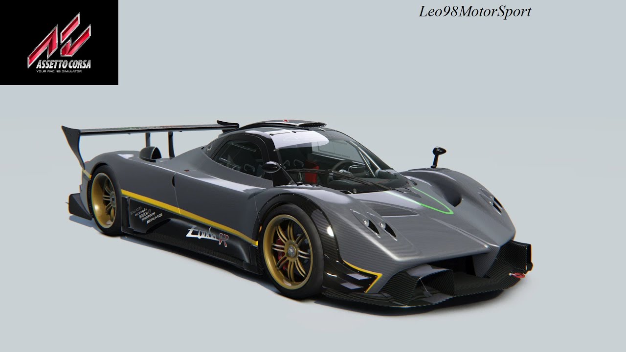 SCREAMING V12 SOUND -Pagani Zonda R- Assetto Corsa - Spa Francorchamps ...