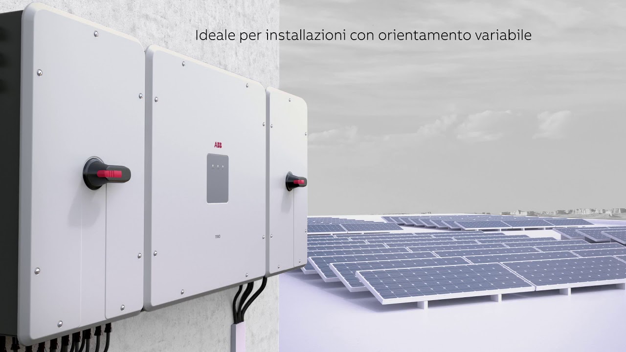 Inverter di stringa ABB. TRIO-TM-50/60 - YouTube