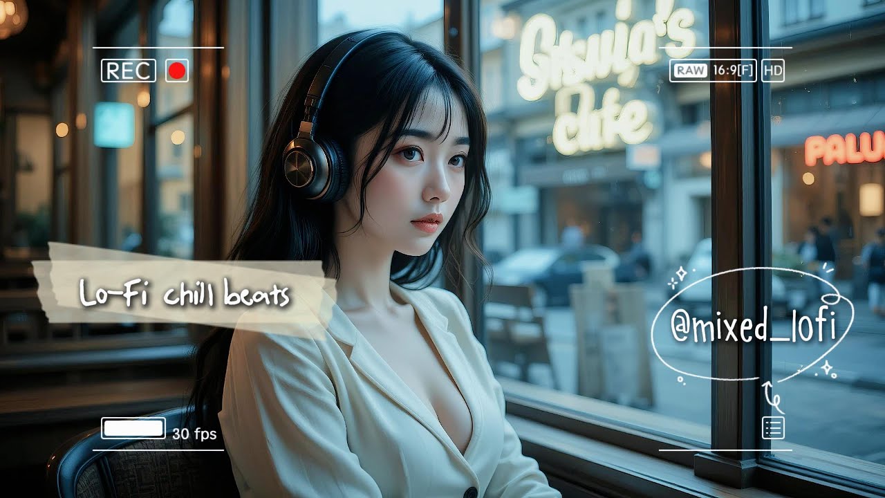 [4K Lo-Fi] 잔잔한 감성 로파이 ローファイ 💭 Healing Chill Beats | 부드러운 로파이 믹스 #lofi ☕Focus in Peace | 1時間ロング ...