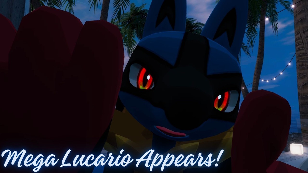 Mega Lucario Shows You Who's Boss! Soft Spoken and Calming Mouth Sounds ...